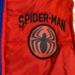 Marvel | Jackets & Coats | Marvel Spider Man Sleeveless Vest Boys 12 ...